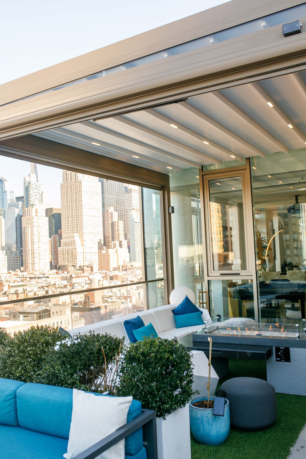 Project - Hussain, Manhattan, NY | Pergola Roof