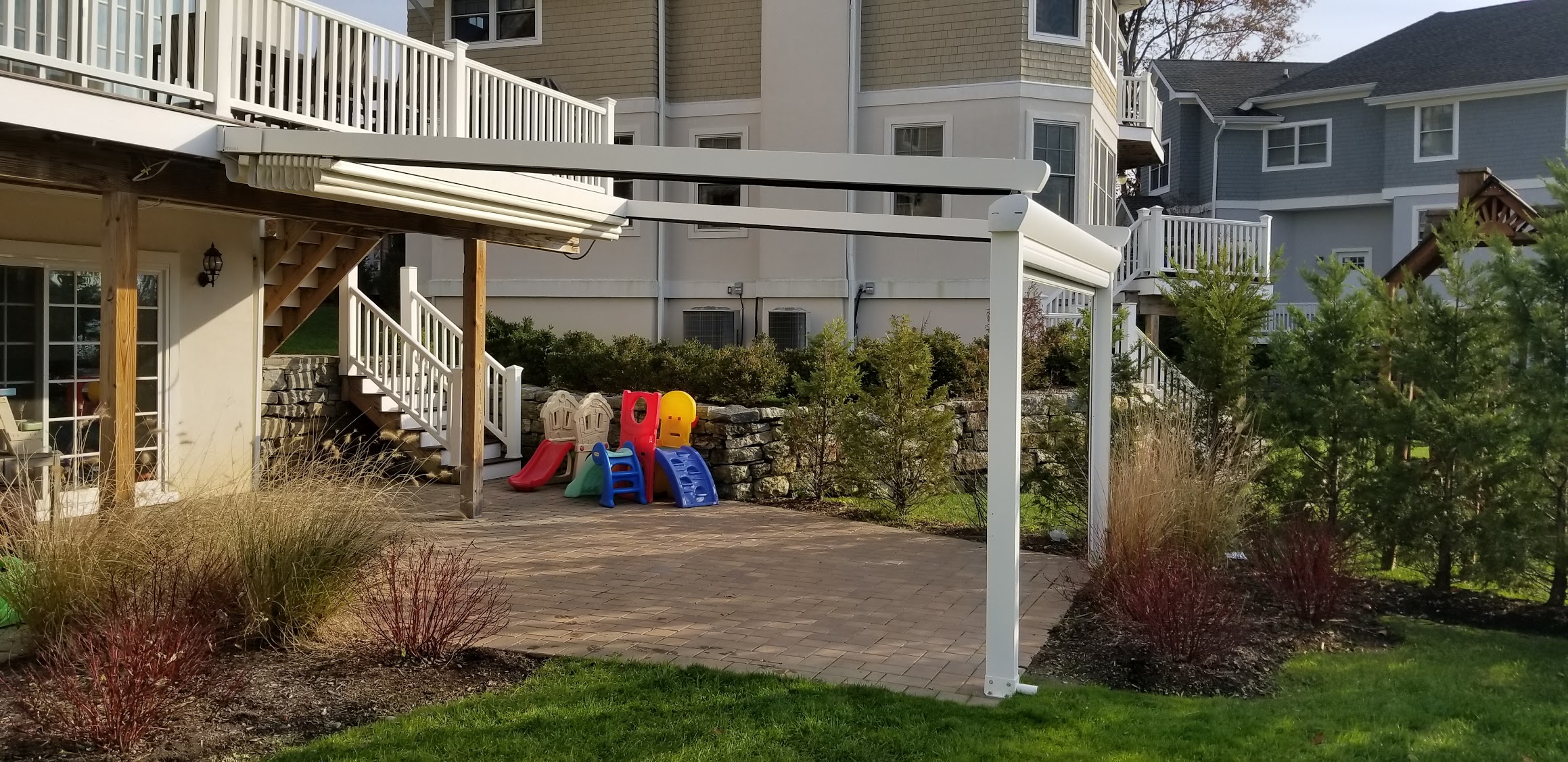 Pergola Retractable Awning Gallery | Pergola Roof