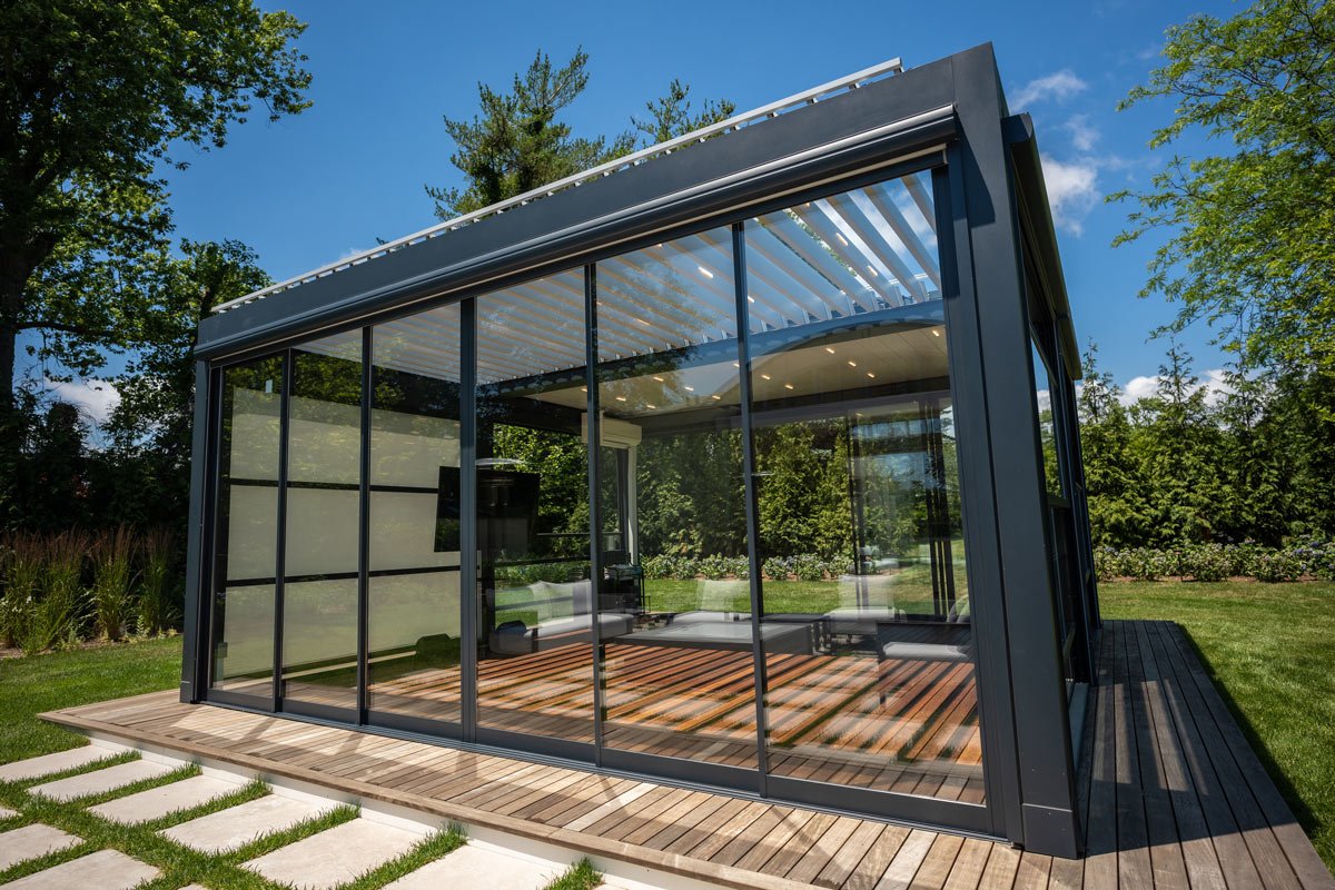 Slider | Sliding Glass Panels, Doors | Pergola Roof